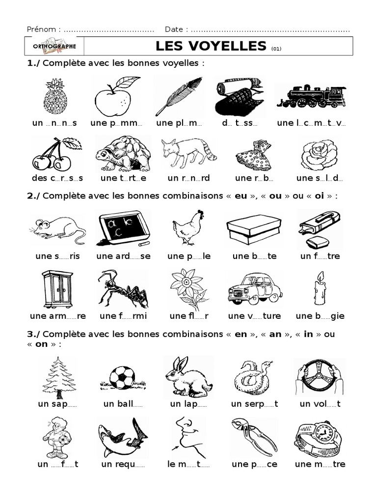 Voyelles 01 | PDF