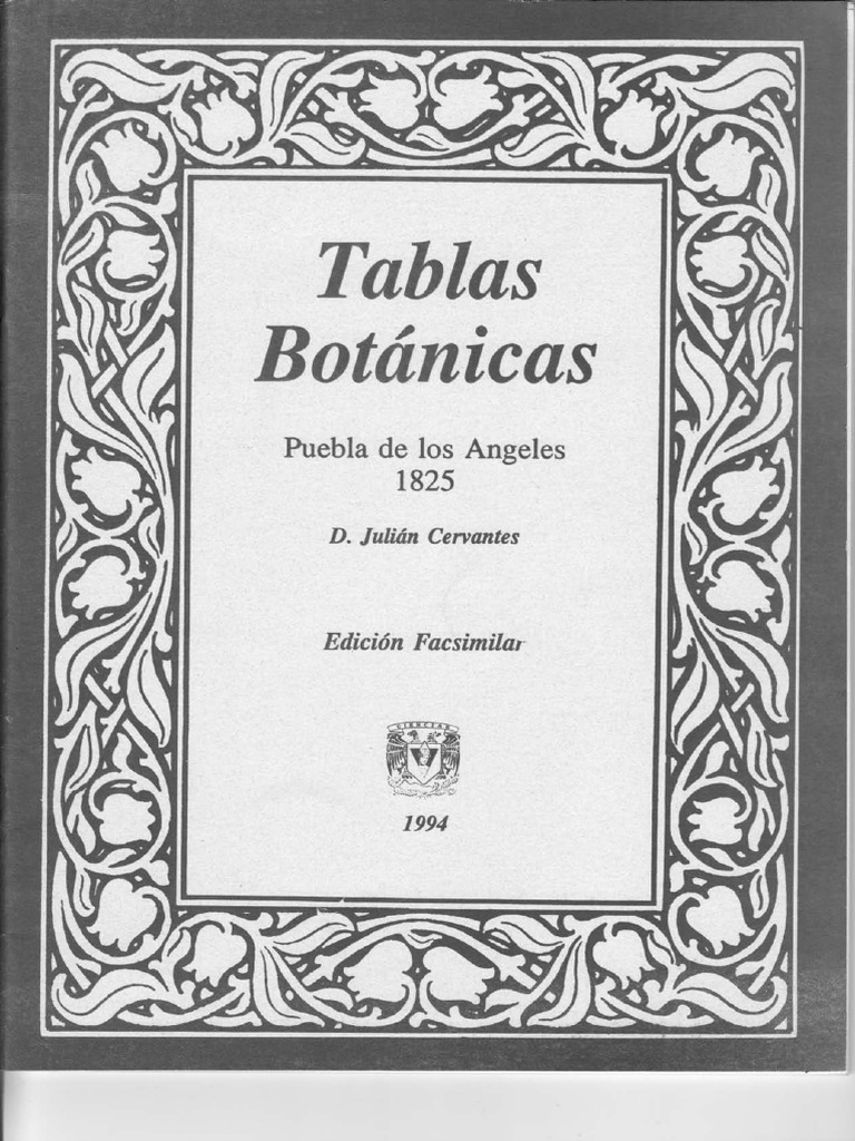 Tablas Botanica PDF | PDF