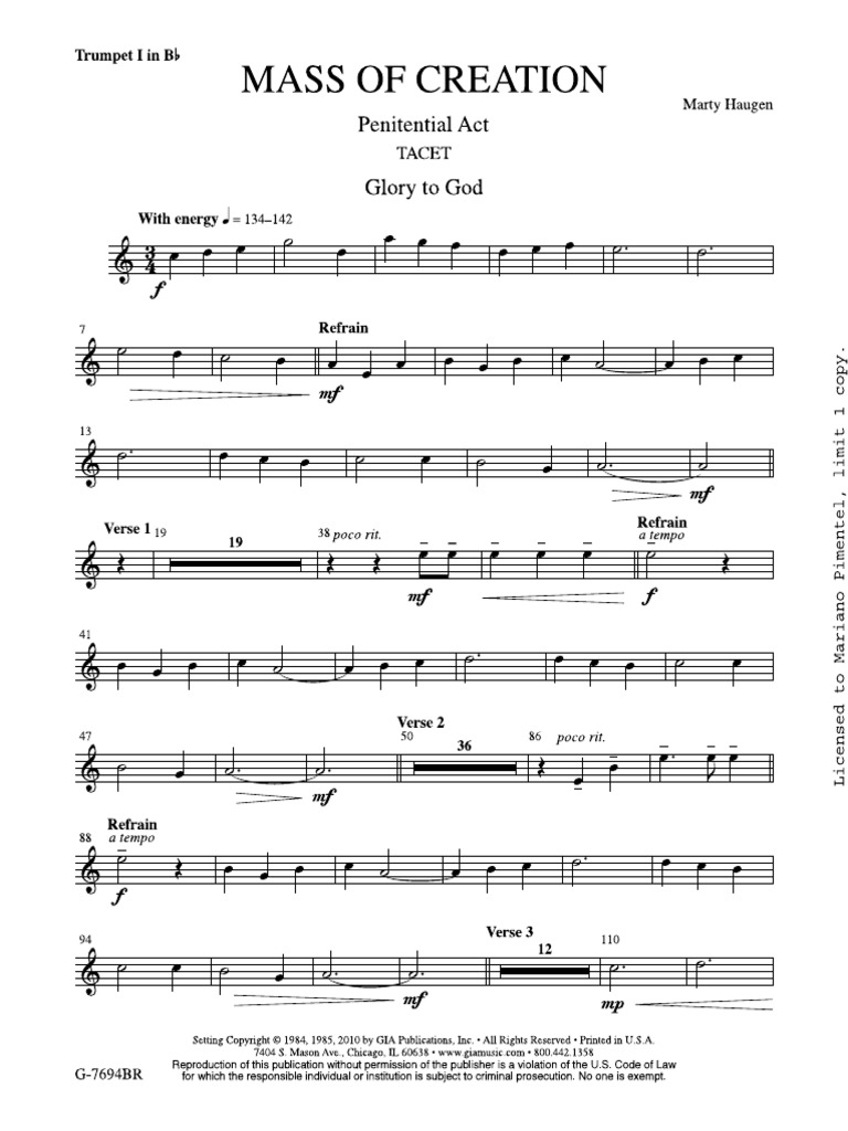 Mass of Creation Brass | PDF