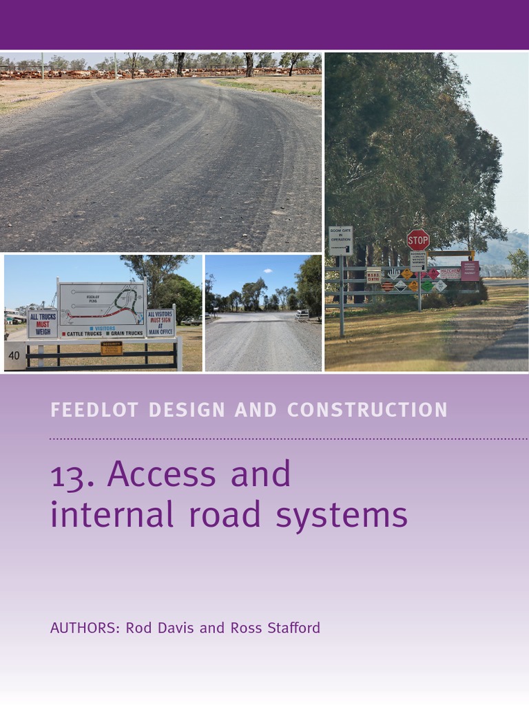 013 Access and Internal Roads 2016-04-01 | PDF | Road | Traffic