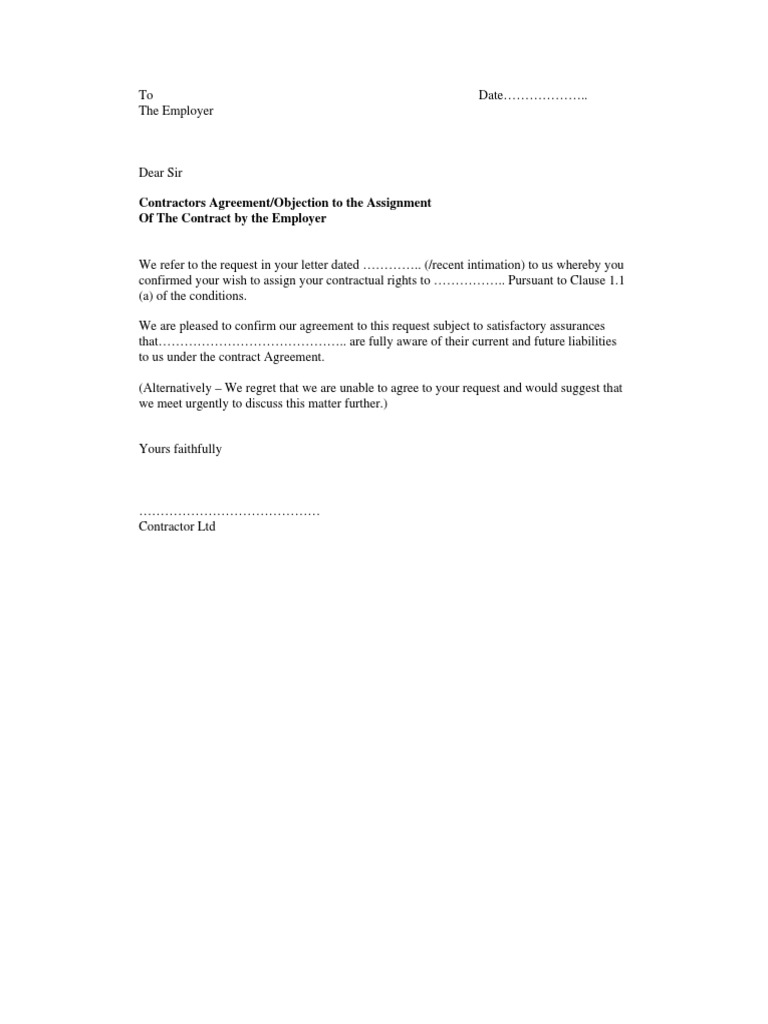 Letters Using by The Contractor | PDF | Insurance | General Contractor