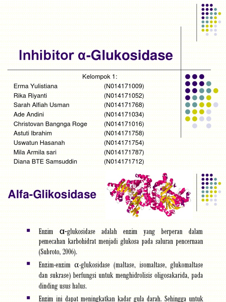 Inhibitor Alfa-Glukosidase | PDF