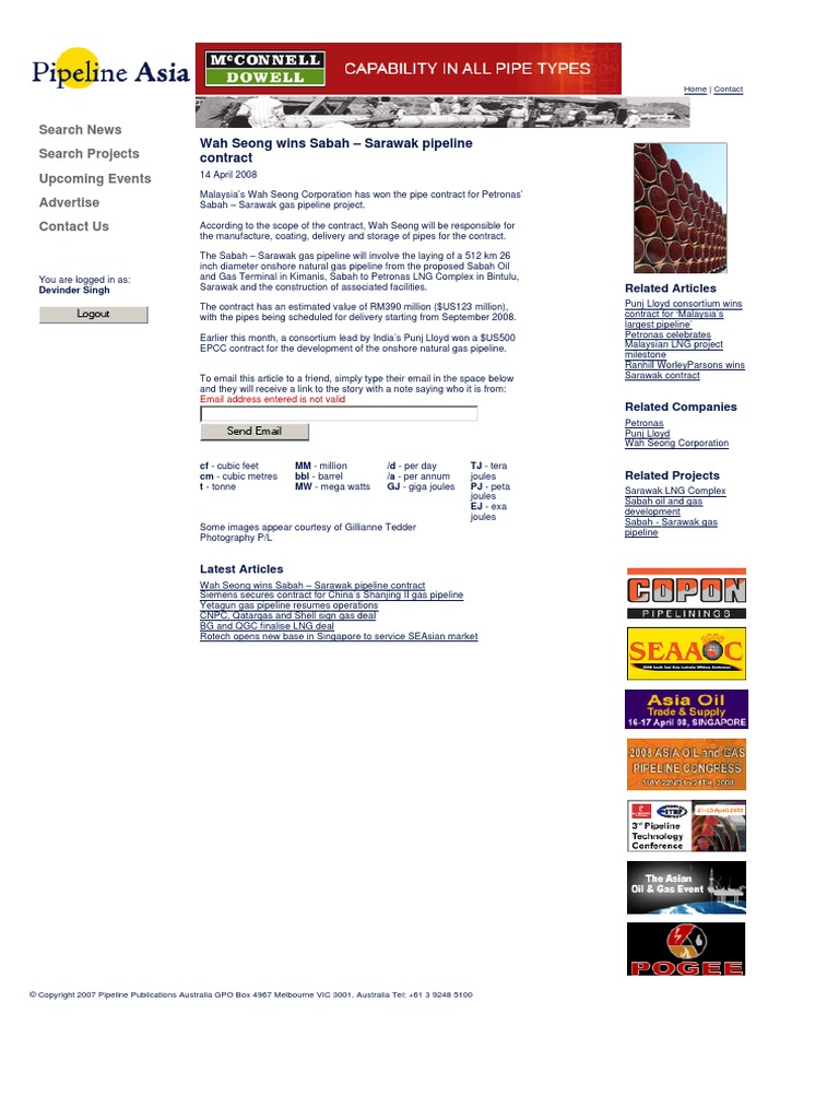 SSGP Line Pipe | PDF | Natural Gas | Liquefied Natural Gas