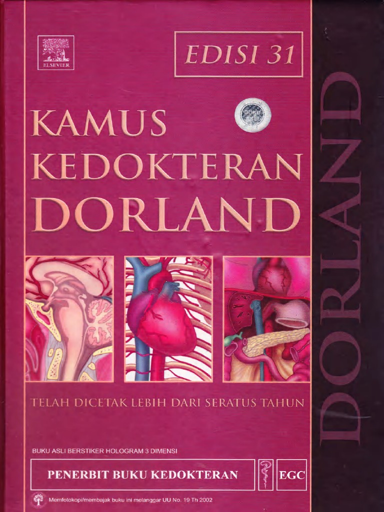Kamus Kedokteran Dorland Edisi 31 | PDF