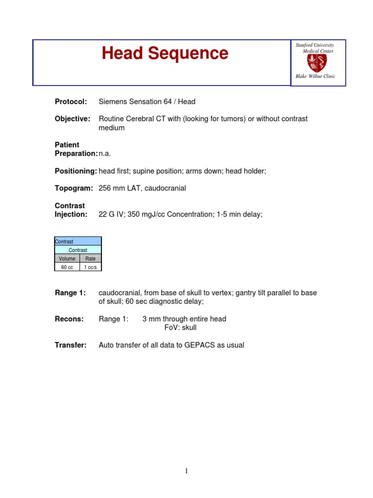 Protocol Book BWCT DominiqueS 2 | PDF | Thorax | Ct Scan