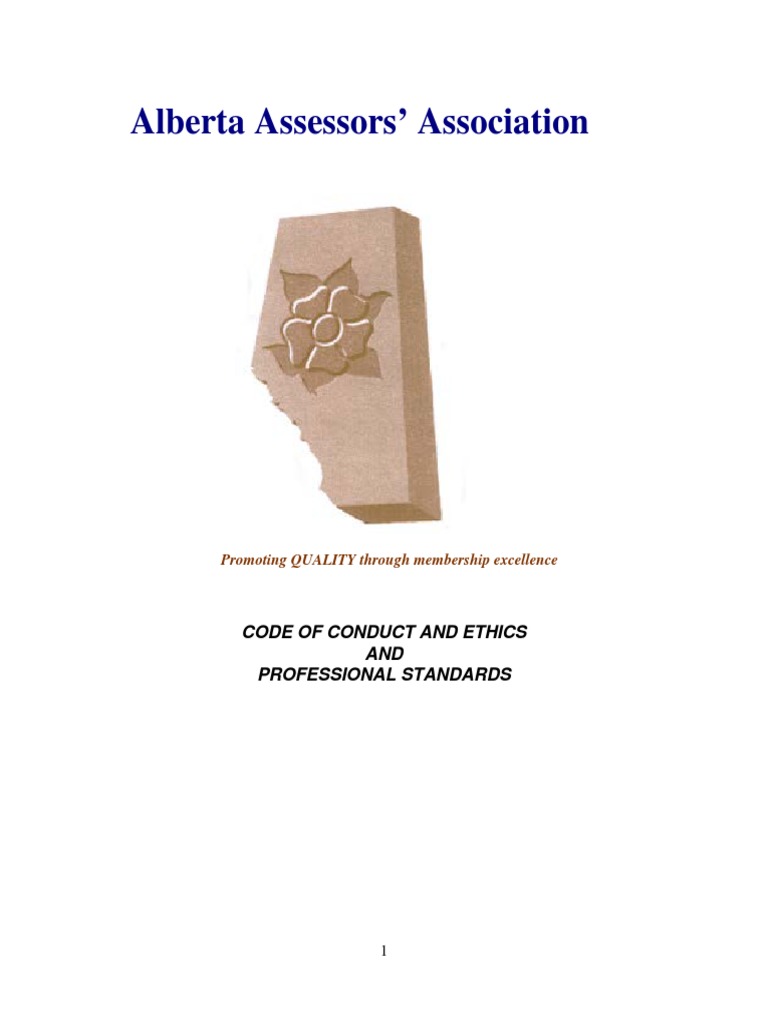 Aaa Code of Conduct and Ethics and Professional Standards Final | PDF ...
