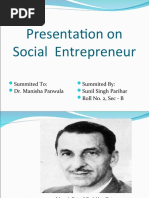 A Profile Summary of A Successful Entrepreneur Indicating Milestone ...