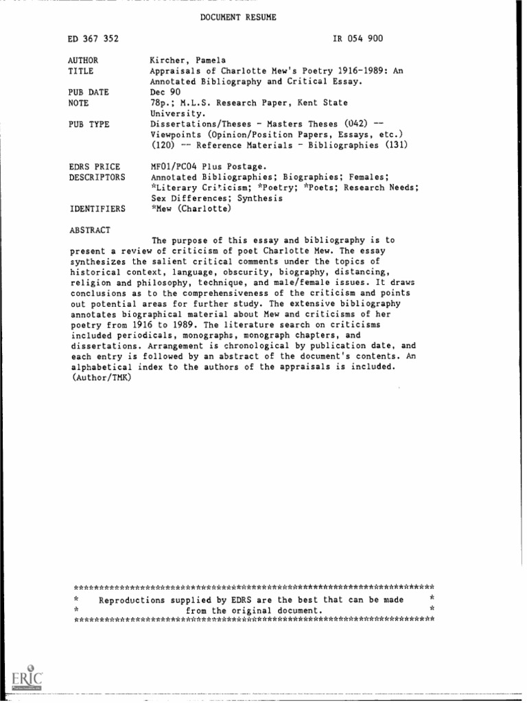 5 Poem Eric - Ed367352 | PDF | Poetry | Science