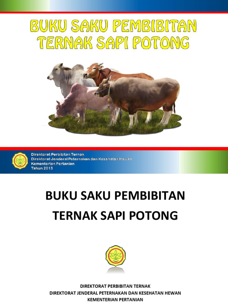 Buku Saku Pembibitan Sapi Potong | PDF
