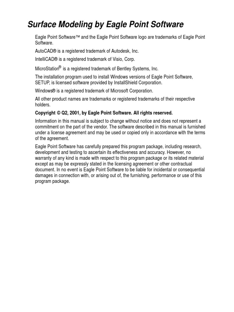 Surface Modeling | PDF | Contour Line | Area