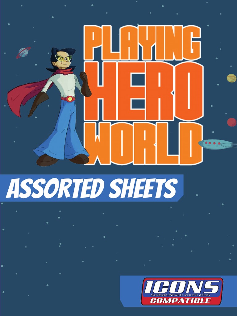 Assorted Sheets For ICONS | PDF | Copyright | Derivative Work