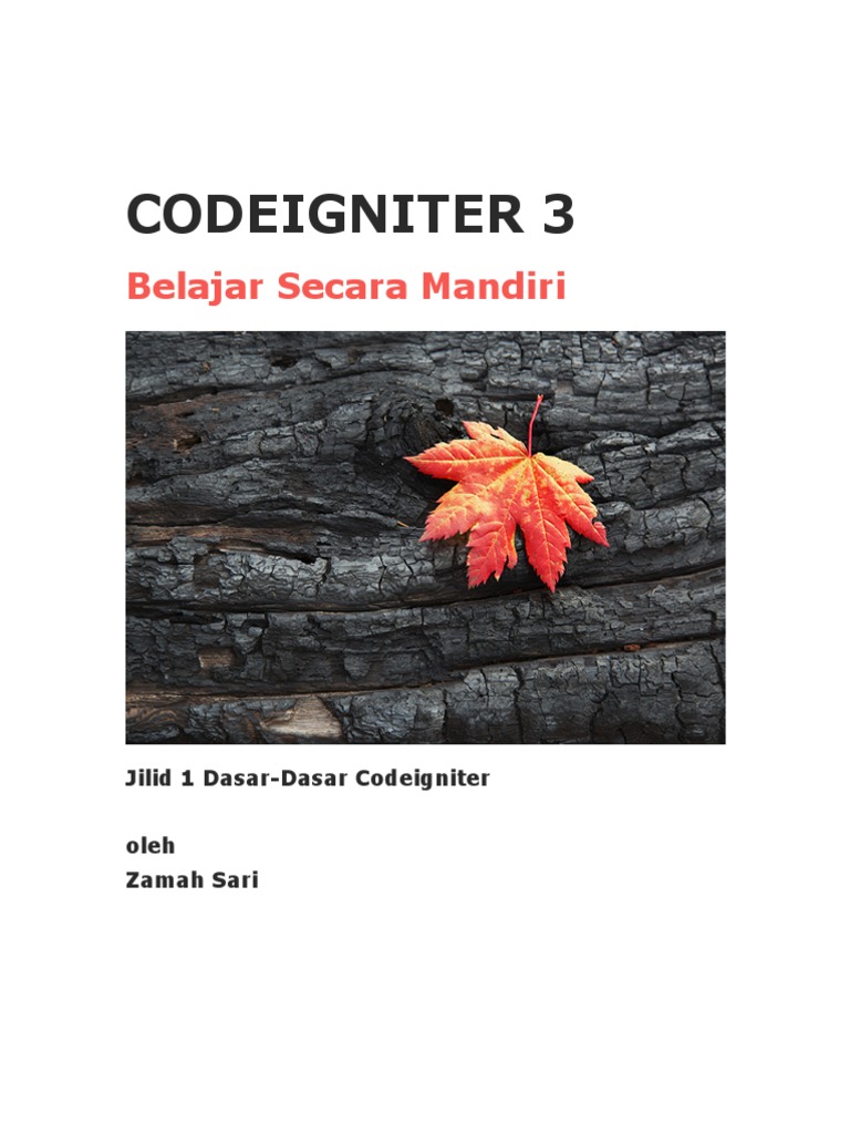 Codeigniter 3 | PDF
