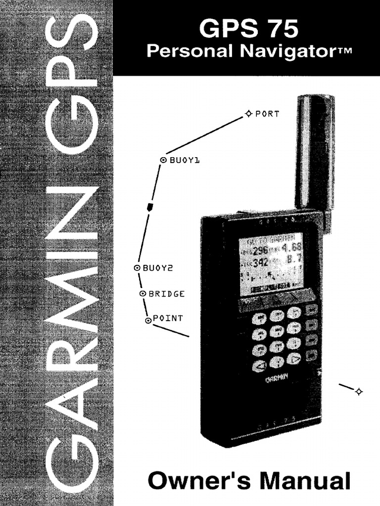 Garmin GPS 75 PDF | PDF | Global Positioning System | Navigation