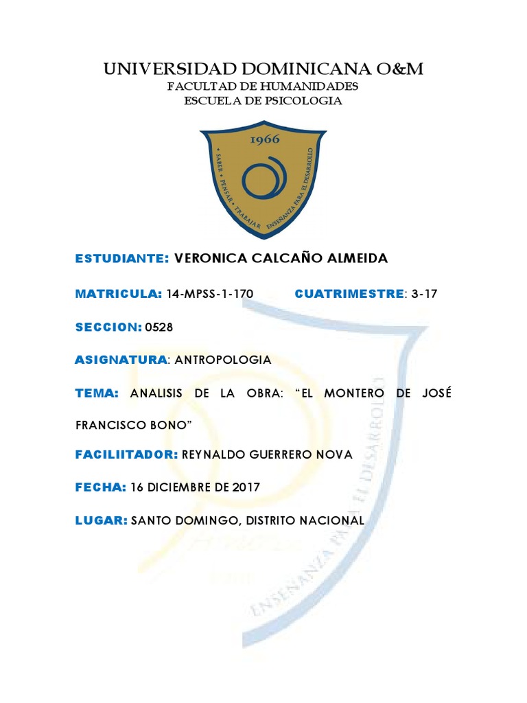 Análisis de la novela dominicana clásica 'El Montero' de Pedro ...