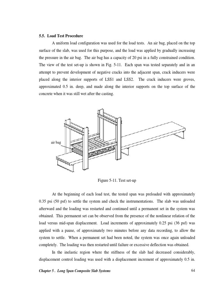Analysis of Load Testing Procedures and Results for Two Long Span ...