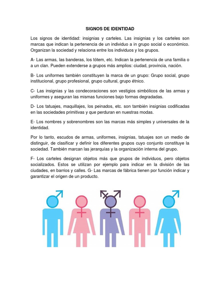 Signos de Identidad