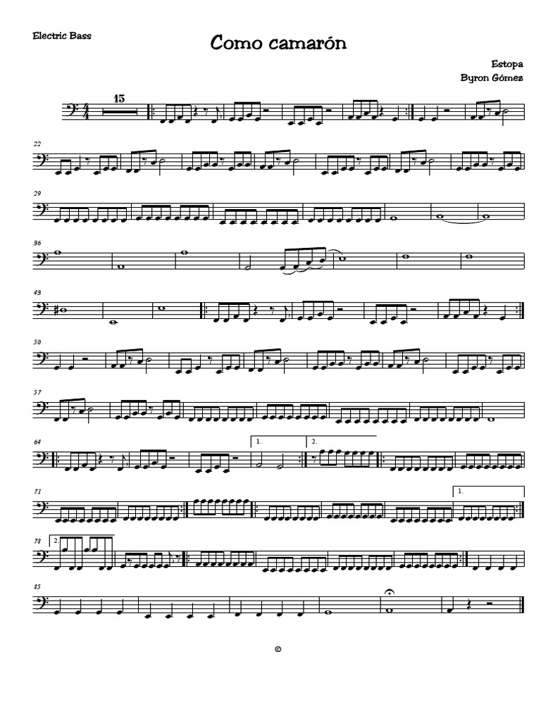 Estopa - Como Camarón | PDF