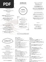 Balcony Bar Menu | PDF | Food And Drink | Cooking