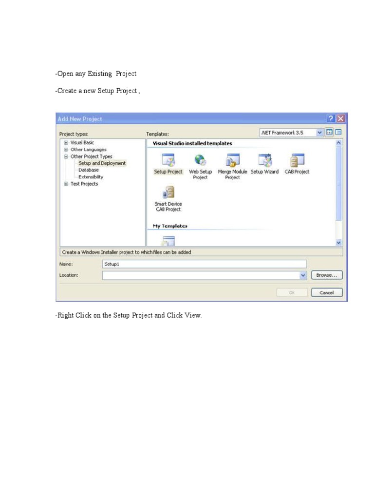 Setup Project | Download Free PDF | Microsoft Windows | System Software