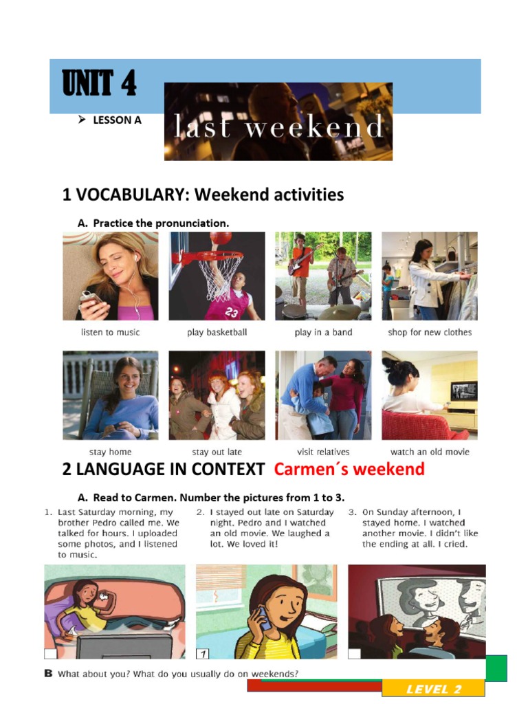 Level 2 English Lessons: Grammar, Vocabulary, Speaking and Writing ...