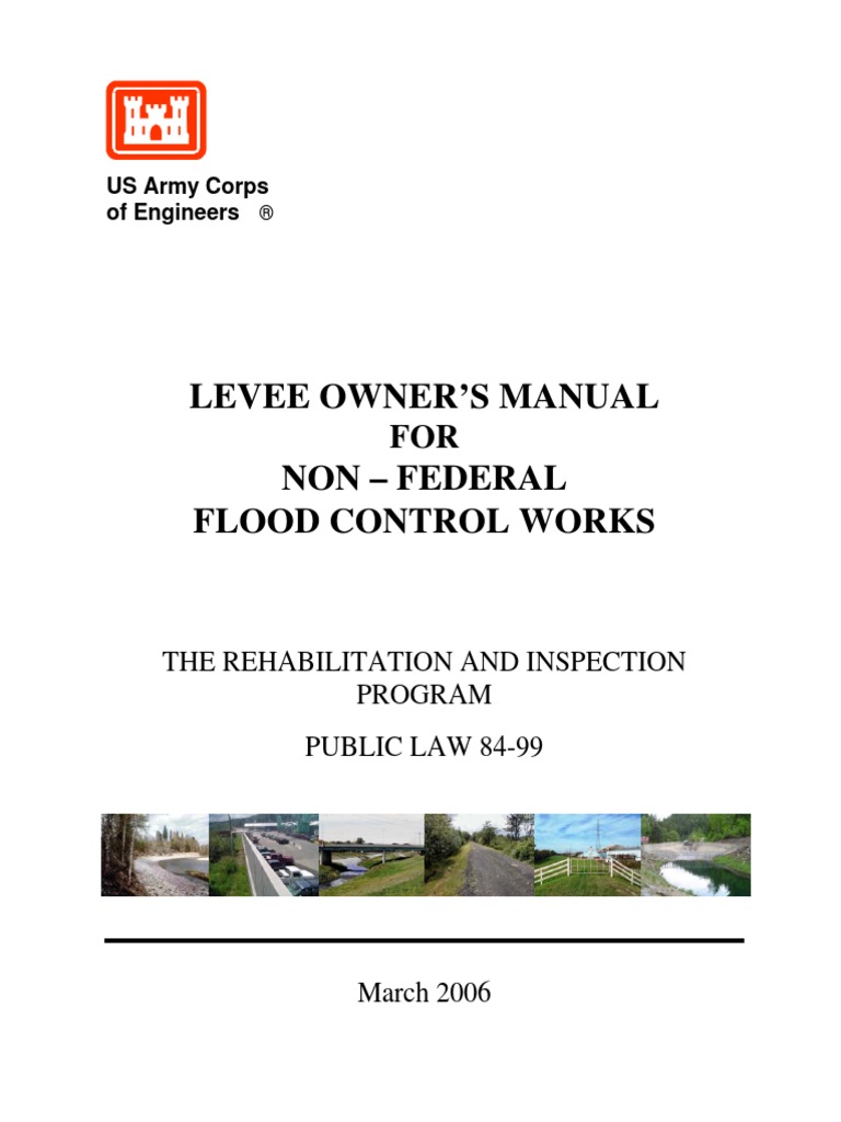 Levee Owners Manual | PDF | Levee | Erosion