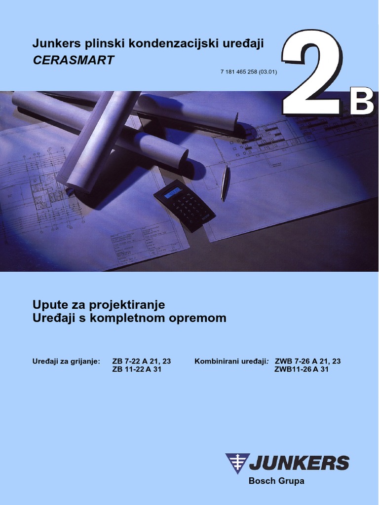 Junkers Plinski Kondenzacijski Uredjaji PDF | PDF