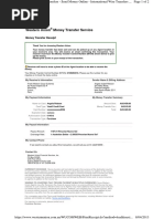 Western Union Money Transfer Receipt PDF | PDF | Wire Transfer ...