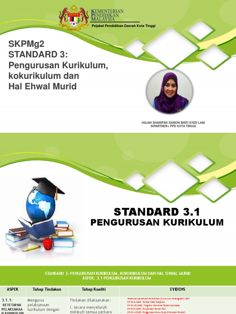 Skpmg2 Standard 3 Evident | PDF