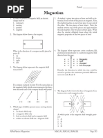 Magnets and Magnetism (Grade 3) - Free Printable Tests and Worksheets ...