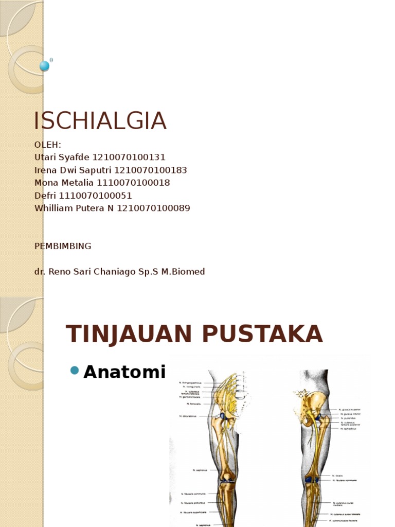 Diagnosis dan Penanganan Ischialgia | PDF | Kesehatan Holistik | Gaya Hidup