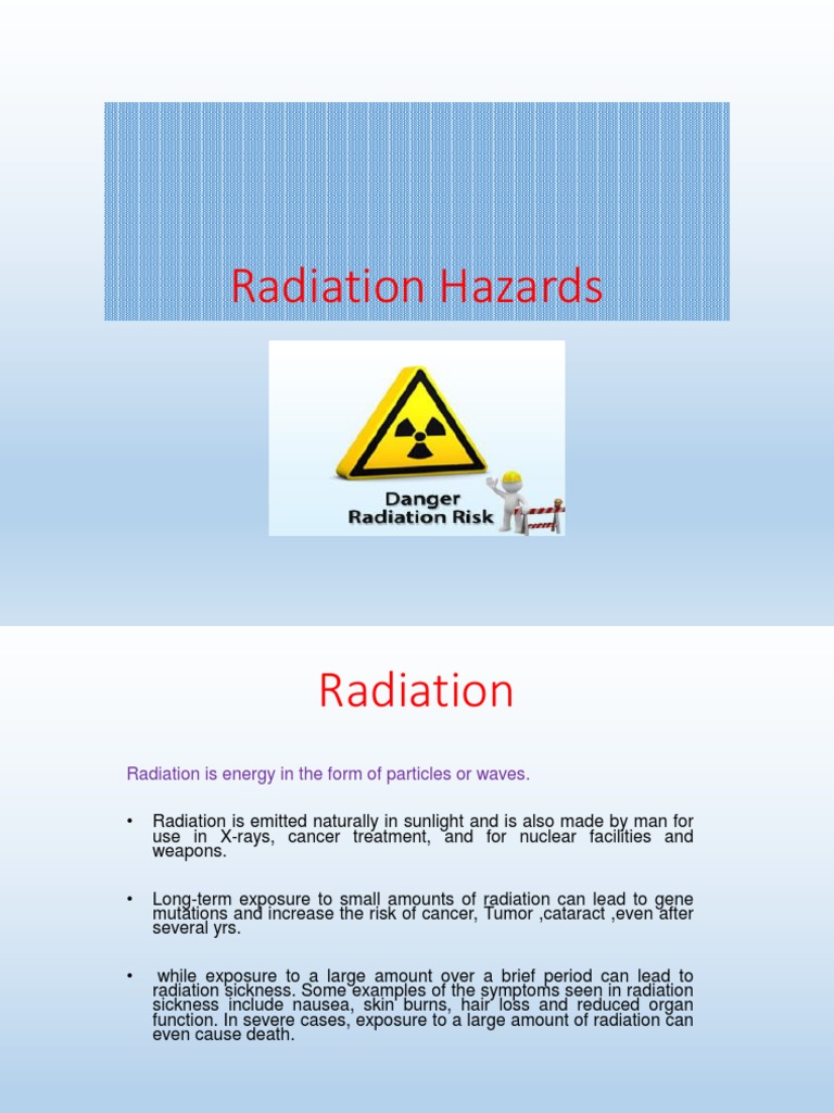 @radiation Hazards | PDF | Electromagnetic Interference ...