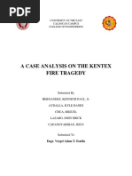 A Case Study of The Kentex Fire Tragedy | PDF | Unemployment Benefits ...