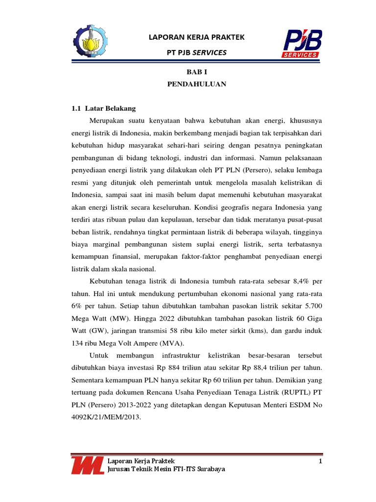 Analisa Dan Pemeliharan Pada Kondensor PLTU PDF | PDF
