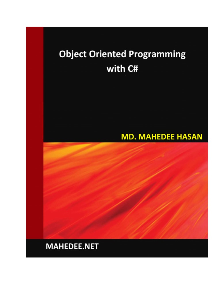 Ebook - Object Oriented Programming With C# - 4th Edition | PDF | Microsoft Visual Studio | C ...