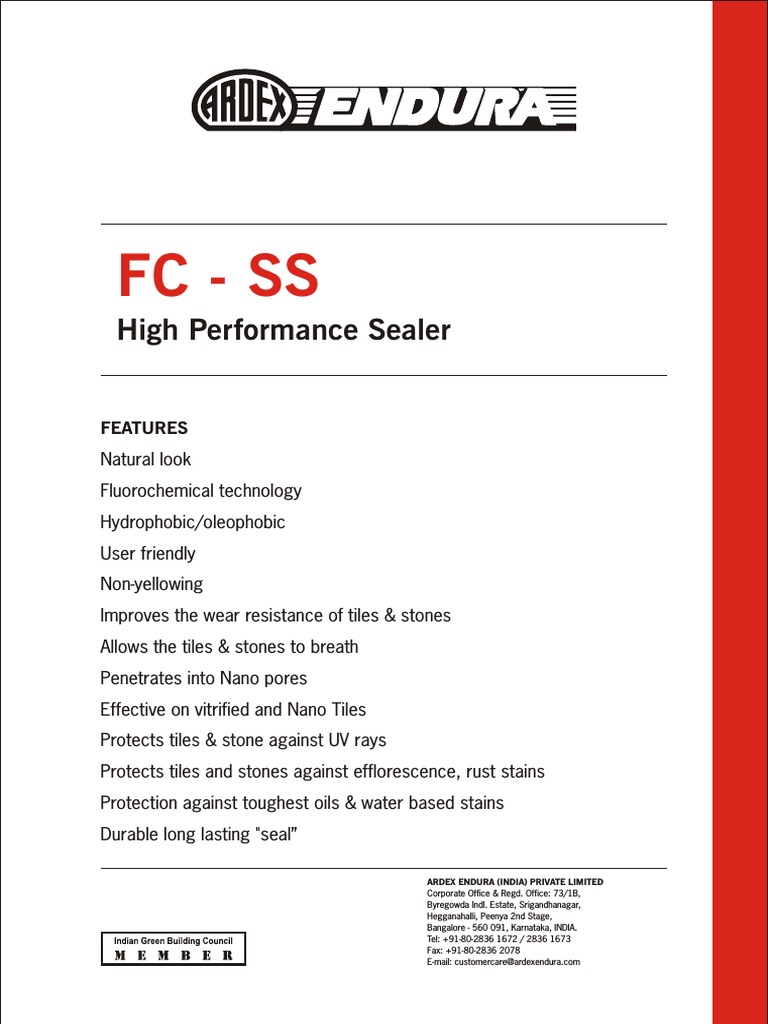 FC SS | PDF | Materials | Building Engineering