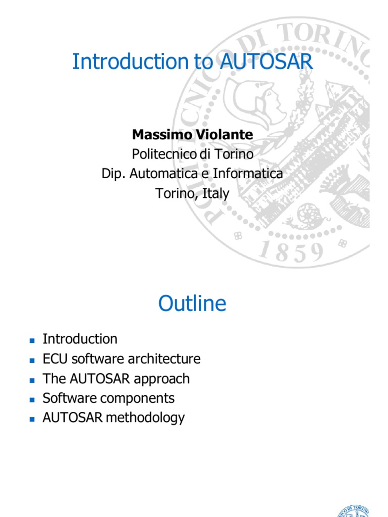 AUTOSAR | PDF | Device Driver | Interface (Computing)