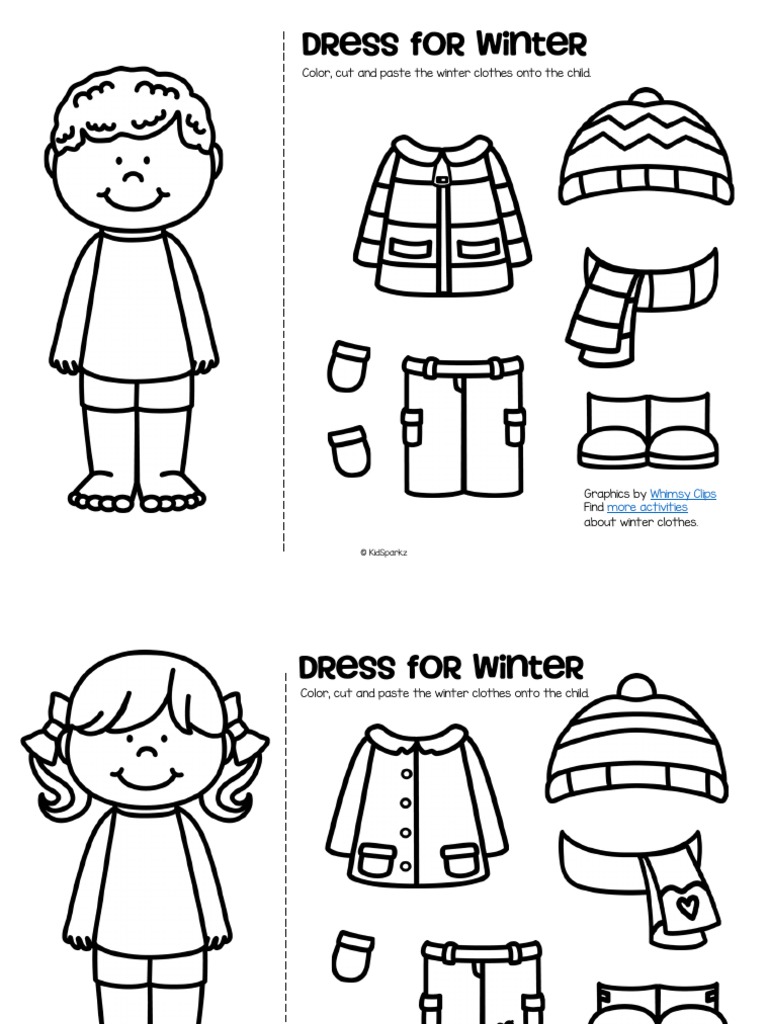 Winter Clothes Dress Boy and Girl Free | PDF