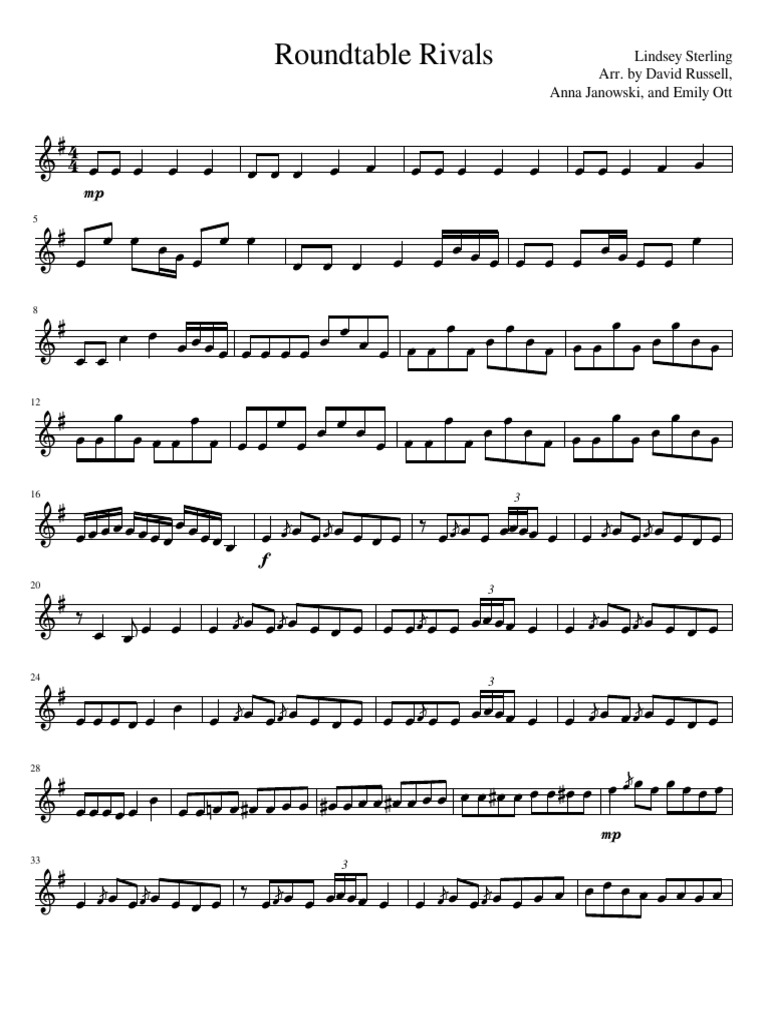 Roundtable Rivals | PDF