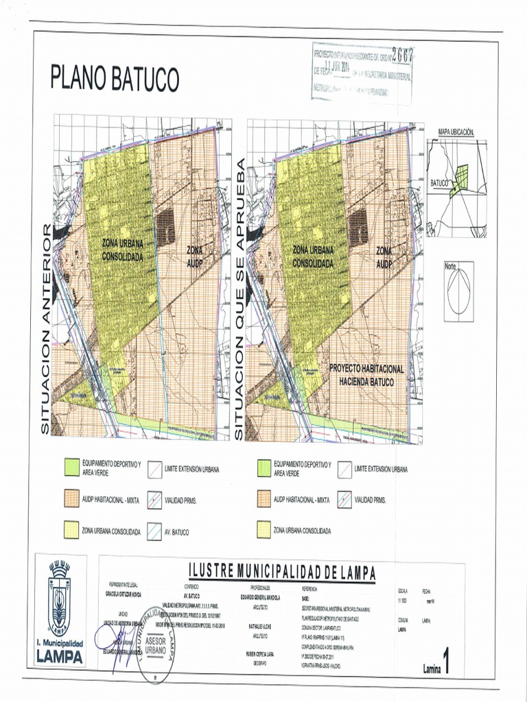 Plan Regulador Lampa | PDF