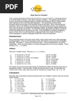 Overview of the Akan Language | PDF | Tone (Linguistics) | Phonology