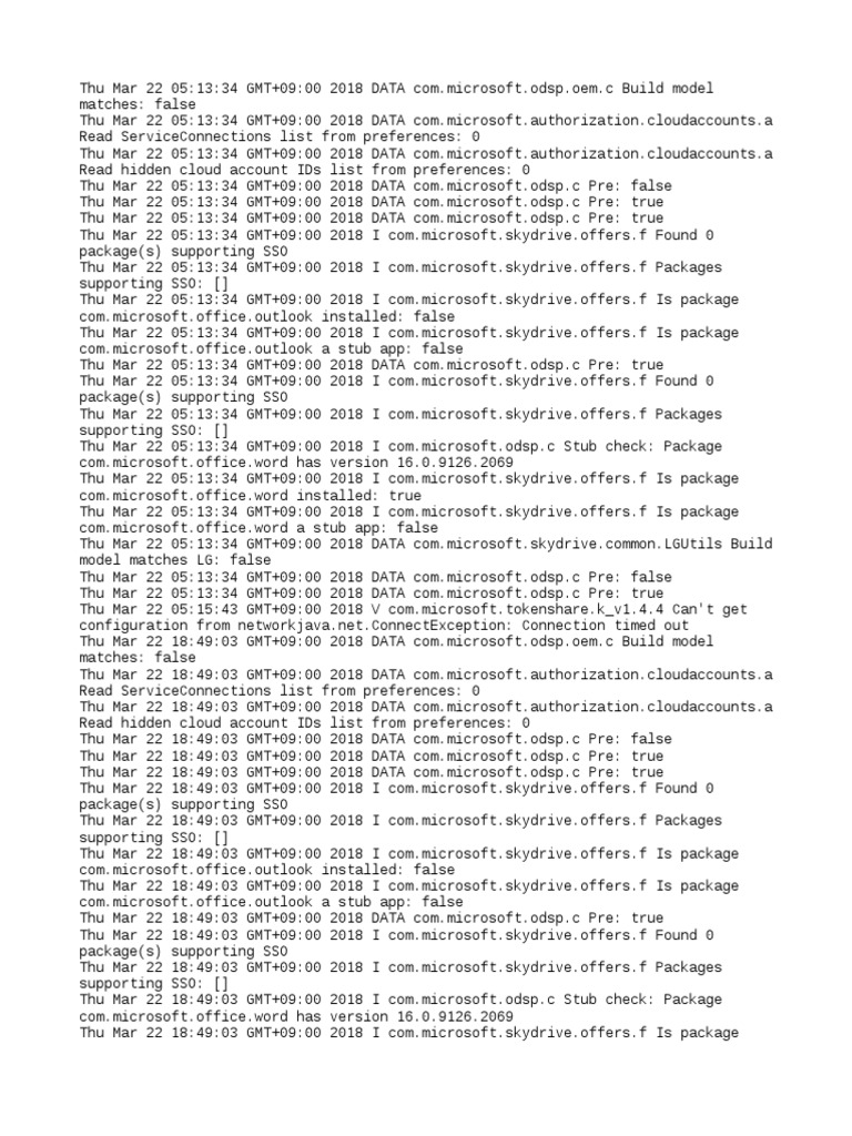 Current Log | PDF | Computer Architecture | Microsoft