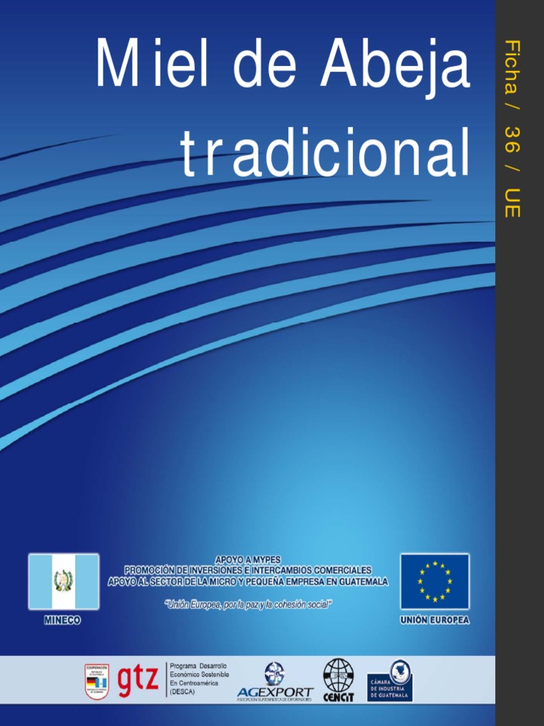 Miel Exportacion Pdf Pdf Miel Alimentos