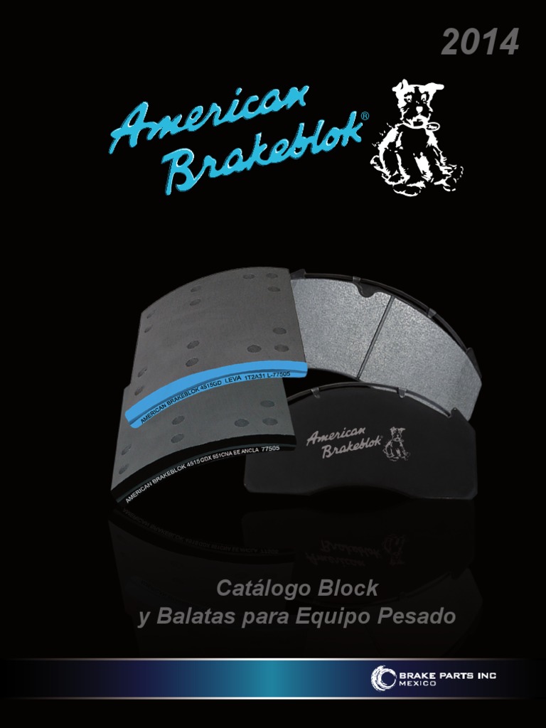 Catalogo American Brakeblok PDF | PDF | Eje | Camión