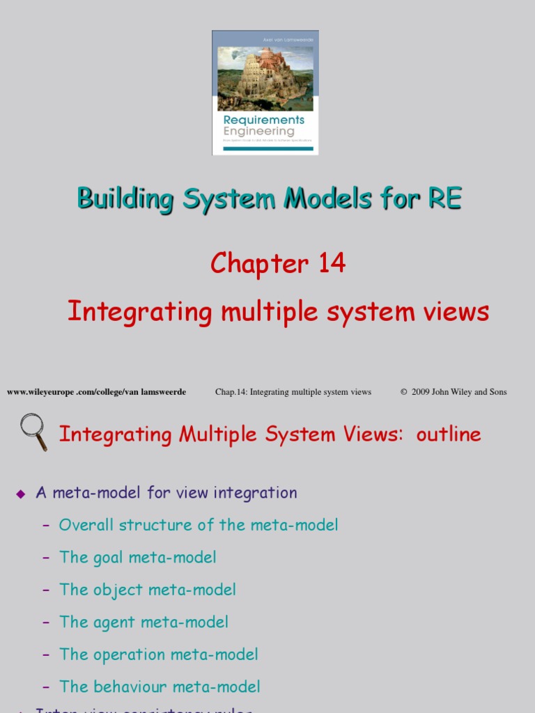 Building System Models For RE: Integrating Multiple System Views | PDF ...