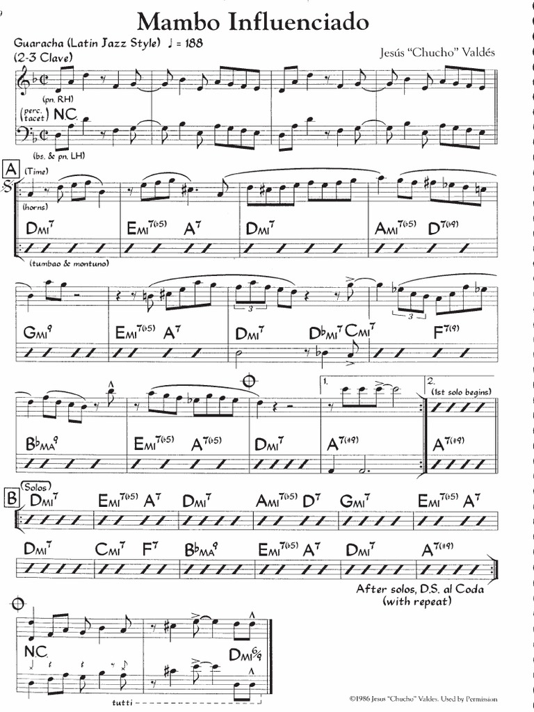 Mambo Influenciado | PDF