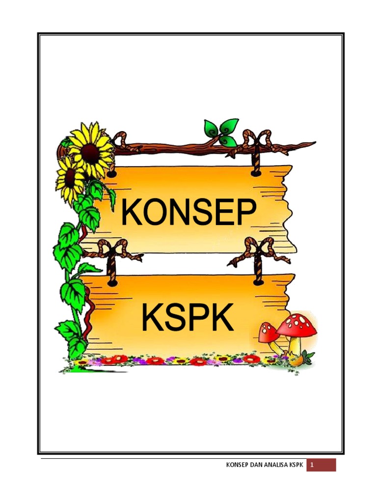 Konsep&analisa KSPK | PDF