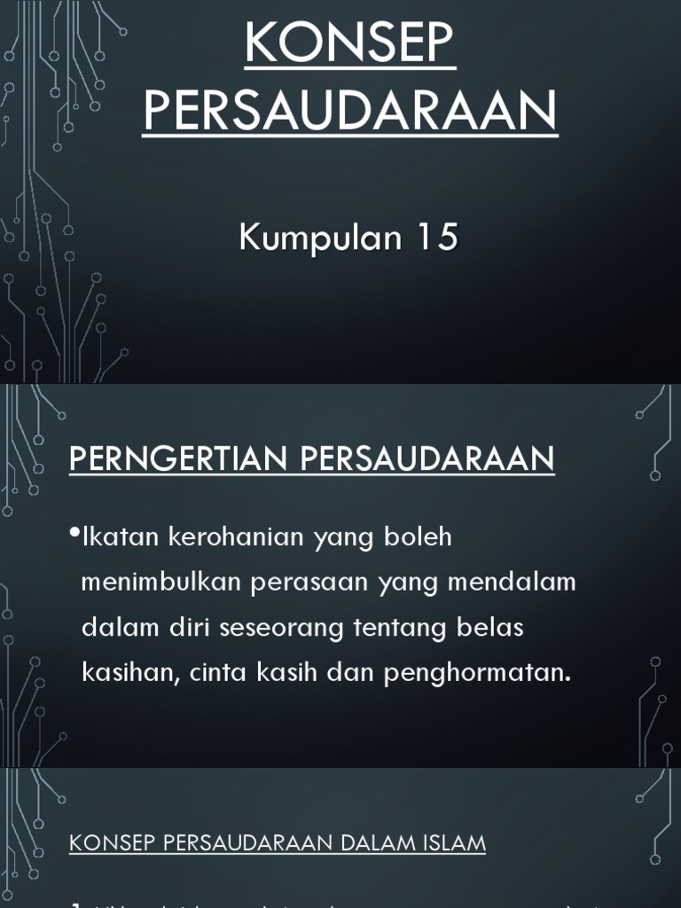 Konsep Persaudaraan Islam | PDF