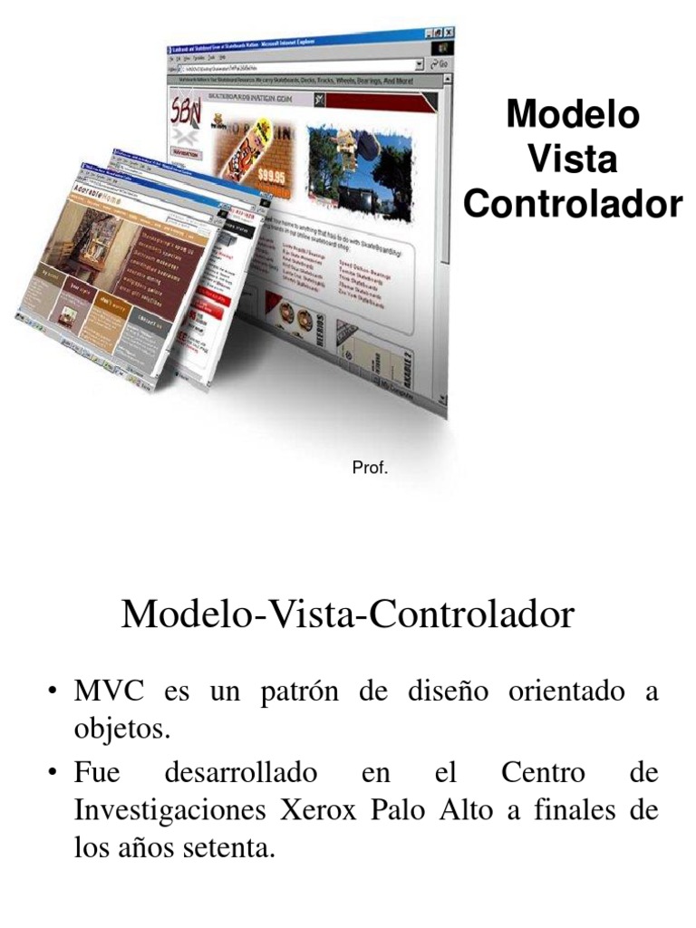 Introduccion MVC | PDF | Modelo – Vista – Controlador | Gestión de tecnología de la información