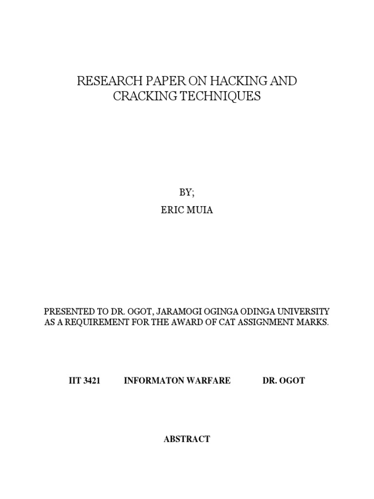 Hacking vs. Cracking Explained | PDF | Computer Virus | Security Hacker