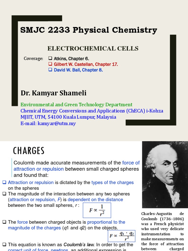 Electrochemical Cells | PDF | Electrochemistry | Ph